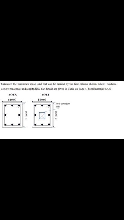 Solved Calculate the maximum axial load that can be carried | Chegg.com