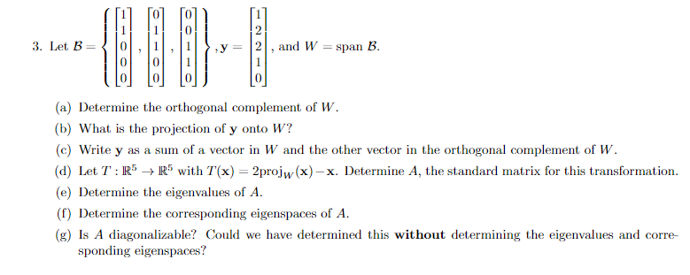 Solved I need help with all of the parts of the following | Chegg.com
