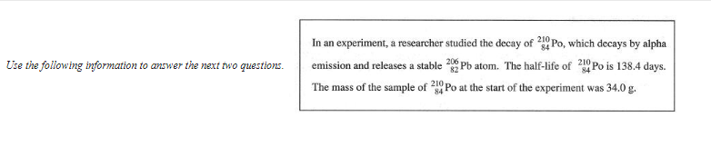 Solved Use the following information to answer the next two | Chegg.com