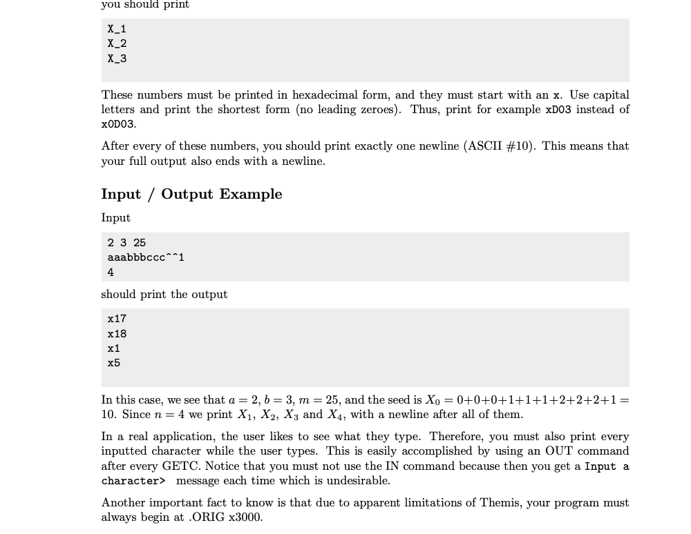 Solved Random numbers are an important concept in computer | Chegg.com