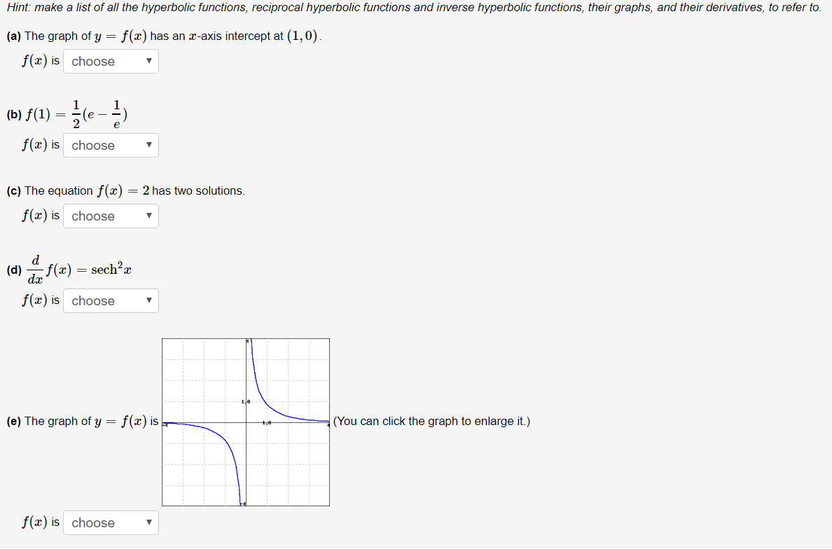 Solved f(x) options | Chegg.com