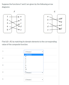 Solved Suppose the functions and Gare given by the following | Chegg.com