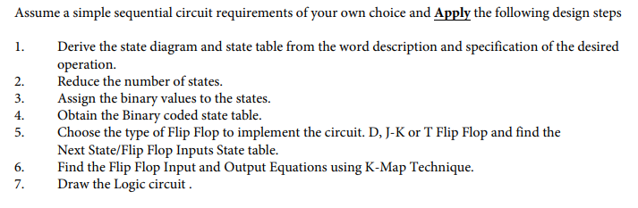 Solved Assume a simple sequential circuit requirements of | Chegg.com