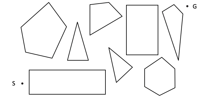 Using c++ plot multiple polygons on a plane to look | Chegg.com