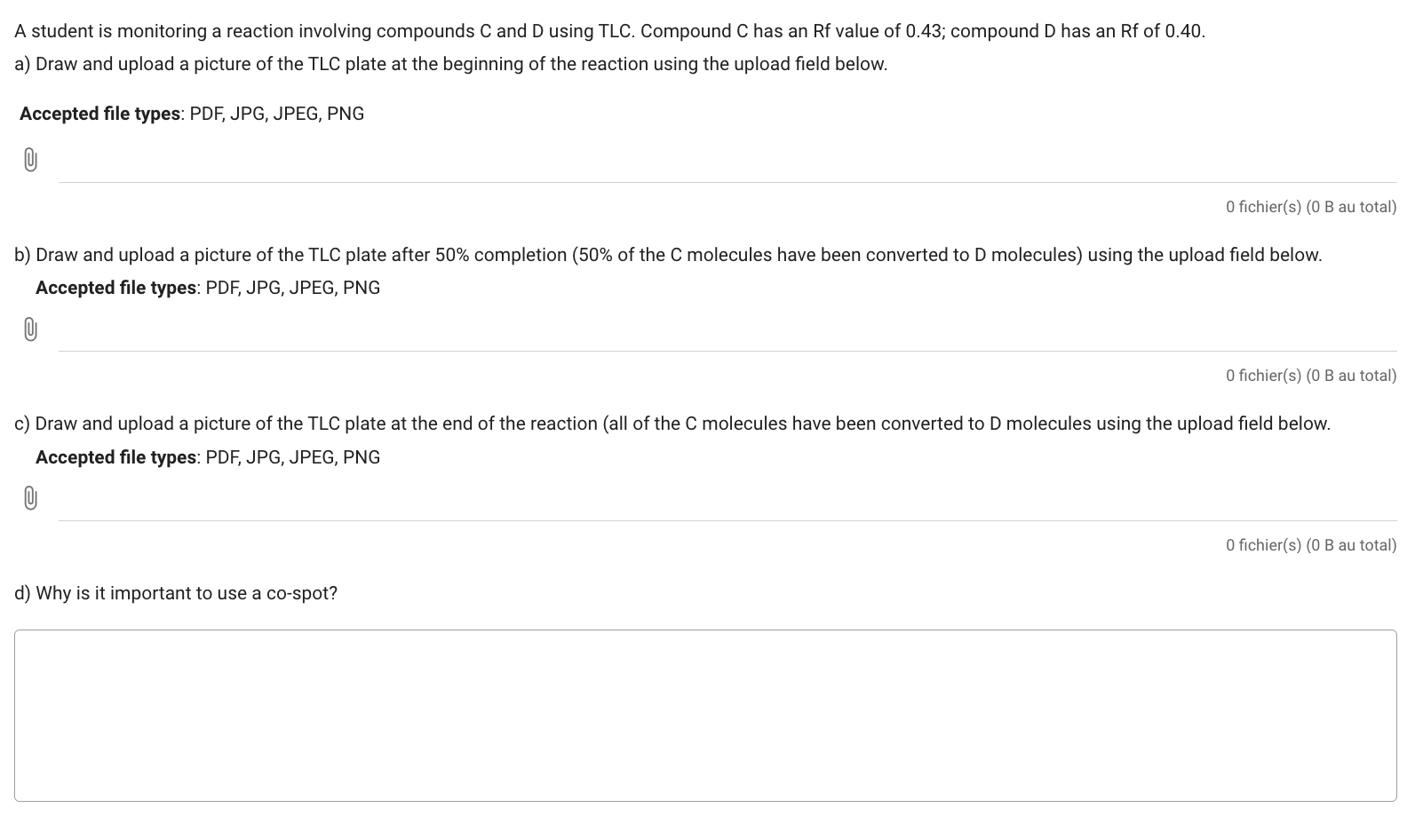 Solved A student is monitoring a reaction involving | Chegg.com
