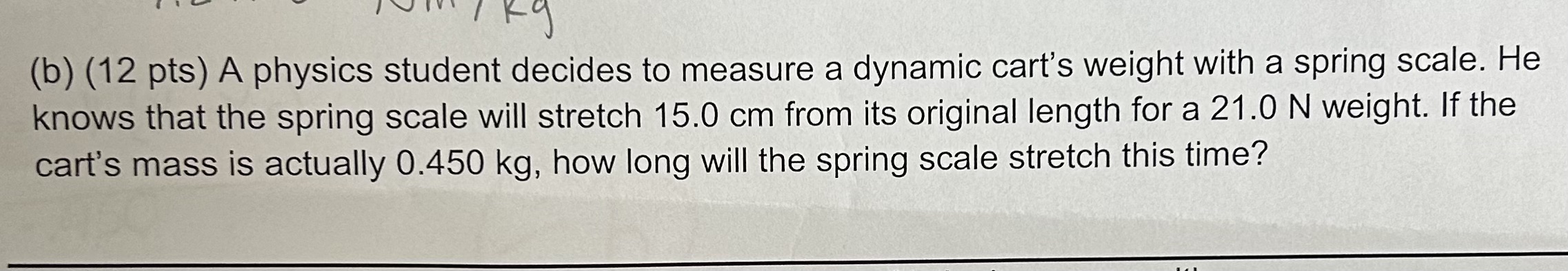 Solved A physics student decides to measure a dynamic cart's | Chegg.com