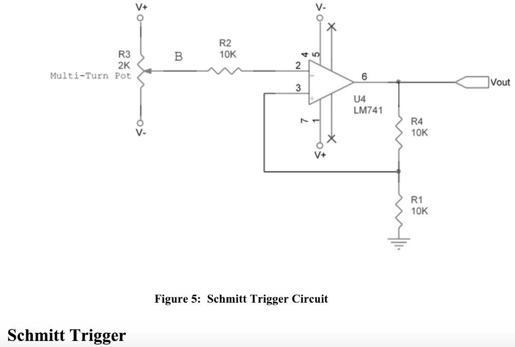 Solved 1. Calculate the two switching points from the | Chegg.com
