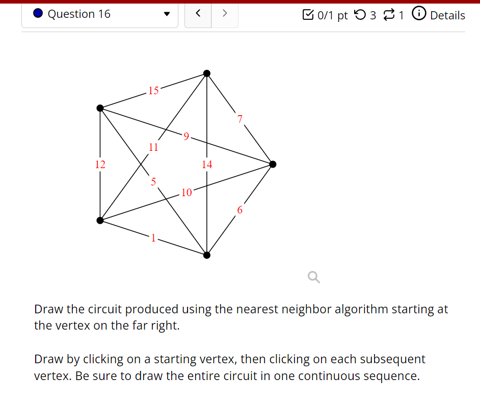 [Solved]: 0/1 pt 31 Details 12 10 6 Draw the circuit produ