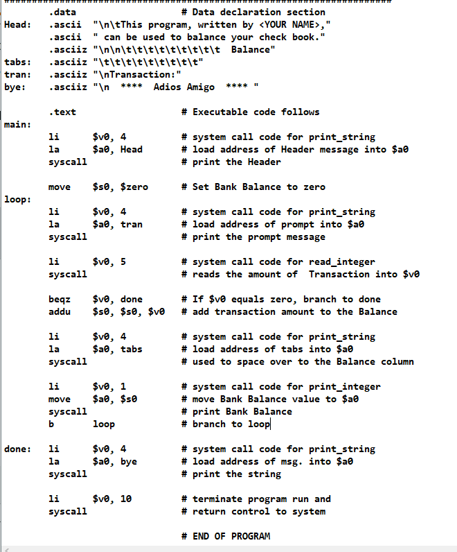 ***Your job for this programming assignment is to | Chegg.com