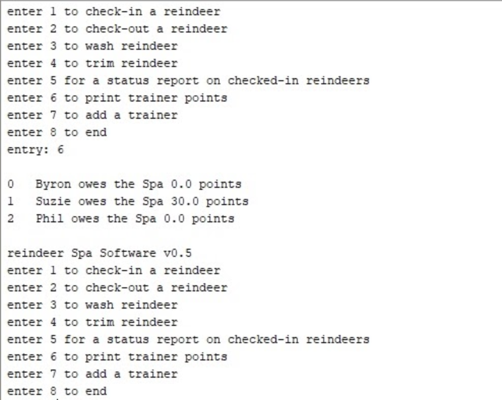 Create the program structure exhibited below. You | Chegg.com