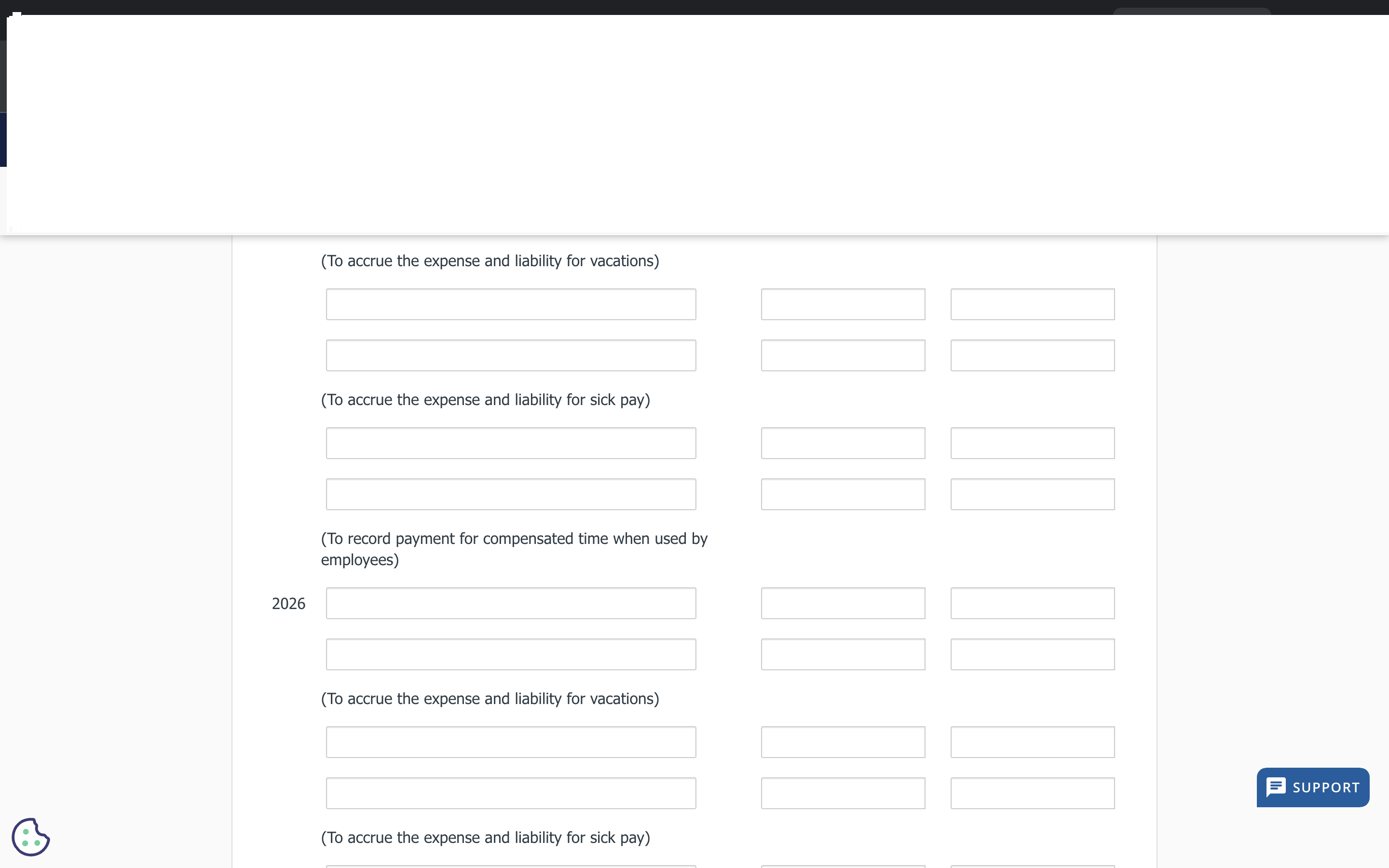 Blossom Company began operations on January 2, 2025. | Chegg.com