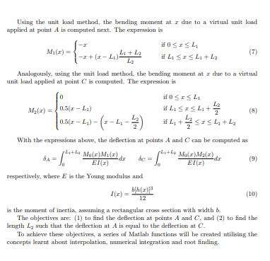 Engineering problem The design of a bridge subject to | Chegg.com