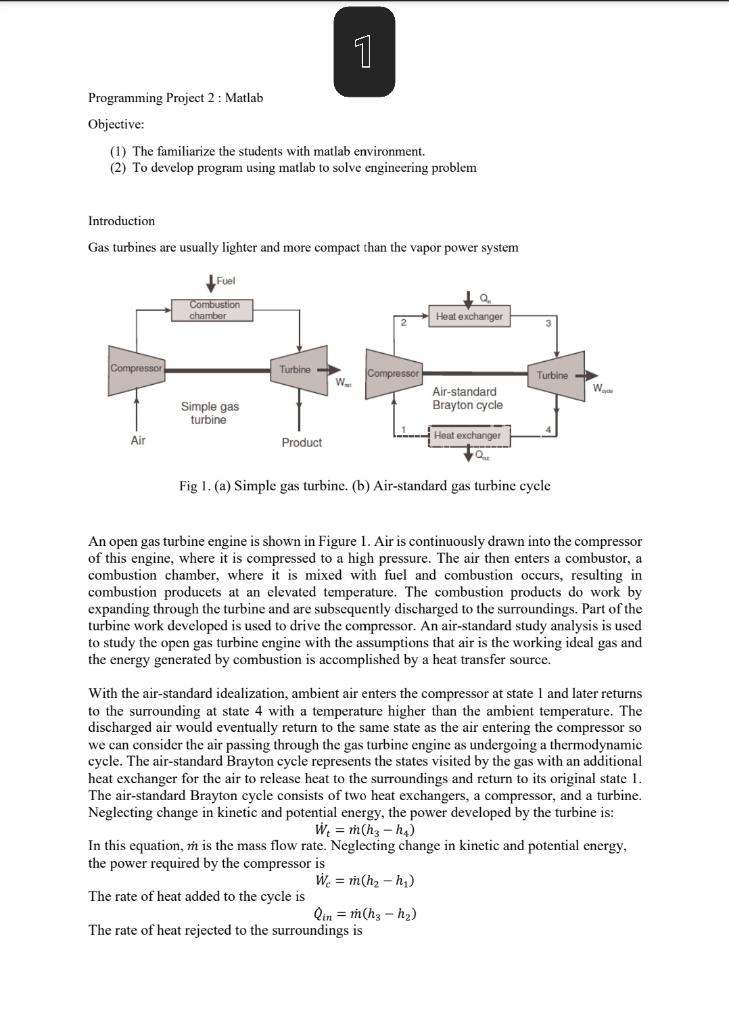 Solved Programming Project 2: Matlab Objective: (1) The | Chegg.com