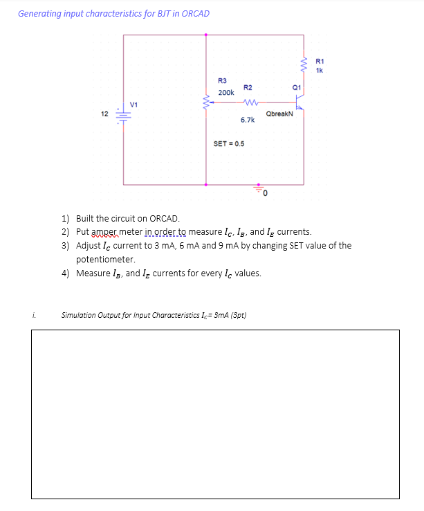 Please use orcad for all Ic values thank you. | Chegg.com
