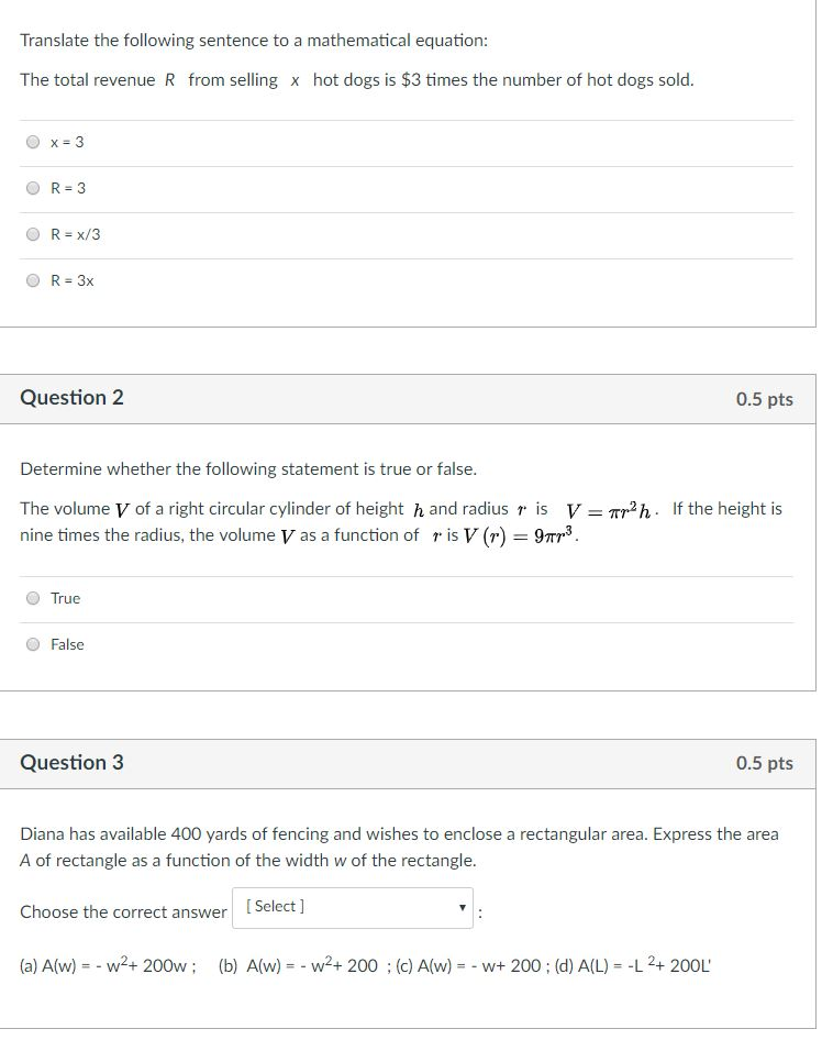 Solved Translate the following sentence to a mathematical | Chegg.com