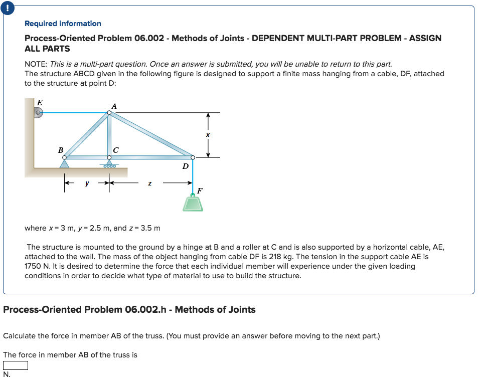 Solved Required information Process-Oriented Problem 06.002 | Chegg.com