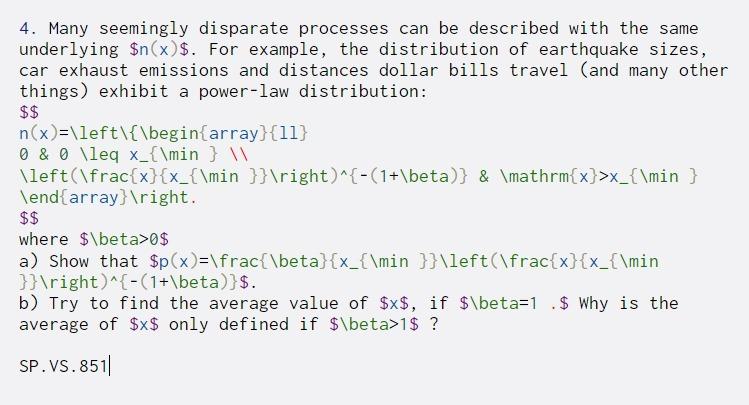Solved 4. Many seemingly disparate processes can be | Chegg.com