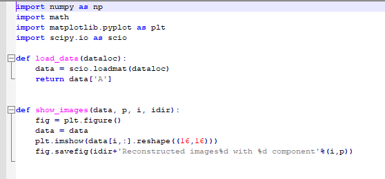 Solved mport numpy as np Iomework5: Principal Component | Chegg.com
