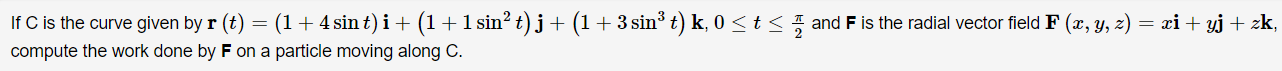 Solved fC is the curve given by | Chegg.com