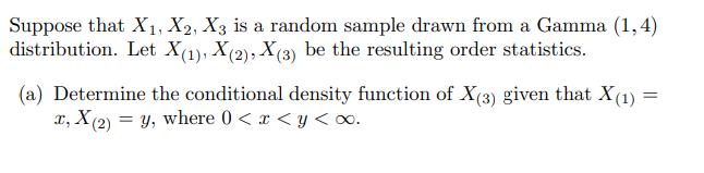 Solved Suppose that x1,x2,x3 is ﻿a random sample drawn from | Chegg.com