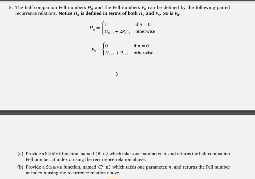 I NEED HELP WITH QUESTION 5d, 5e, 5f . THE | Chegg.com