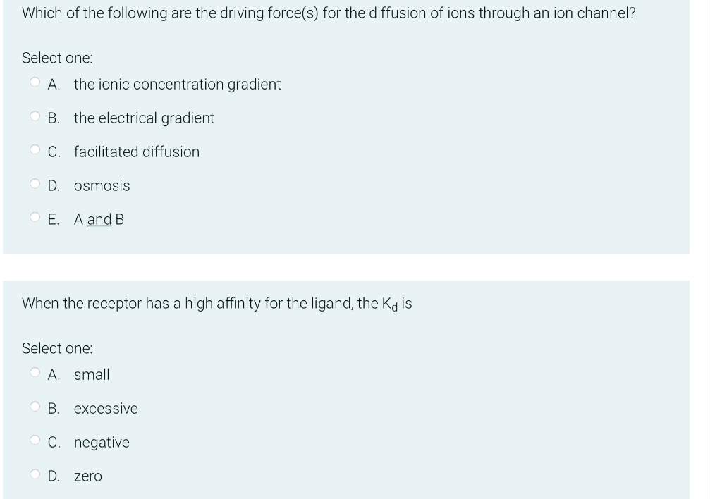 Solved Which of the following are the driving force(s) for | Chegg.com