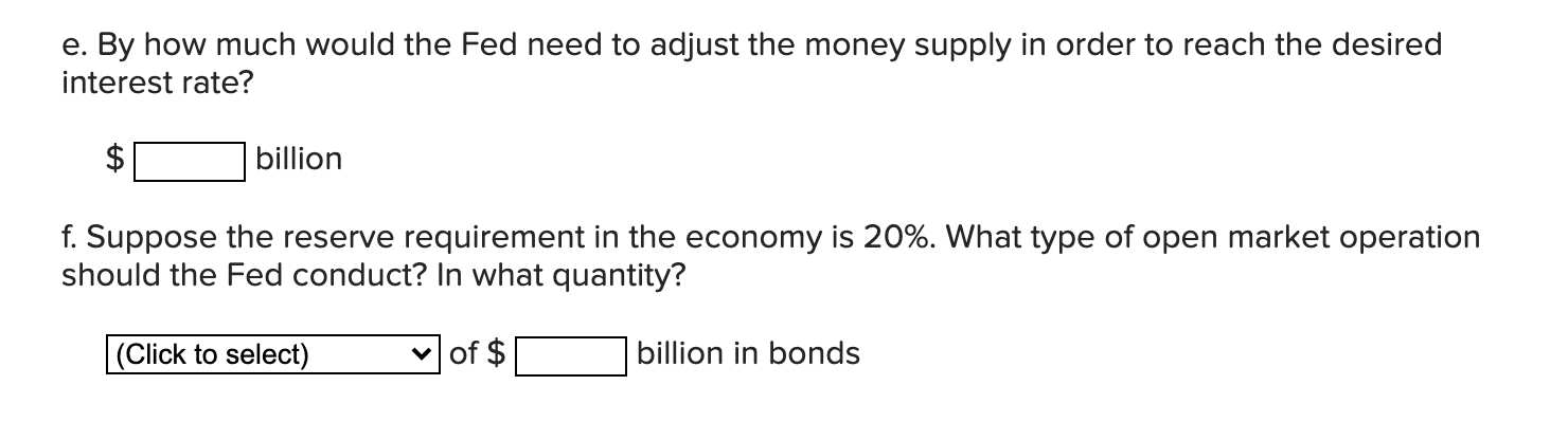 Solved The Math behind Monetary Policy Exercise 3 Suppose a | Chegg.com