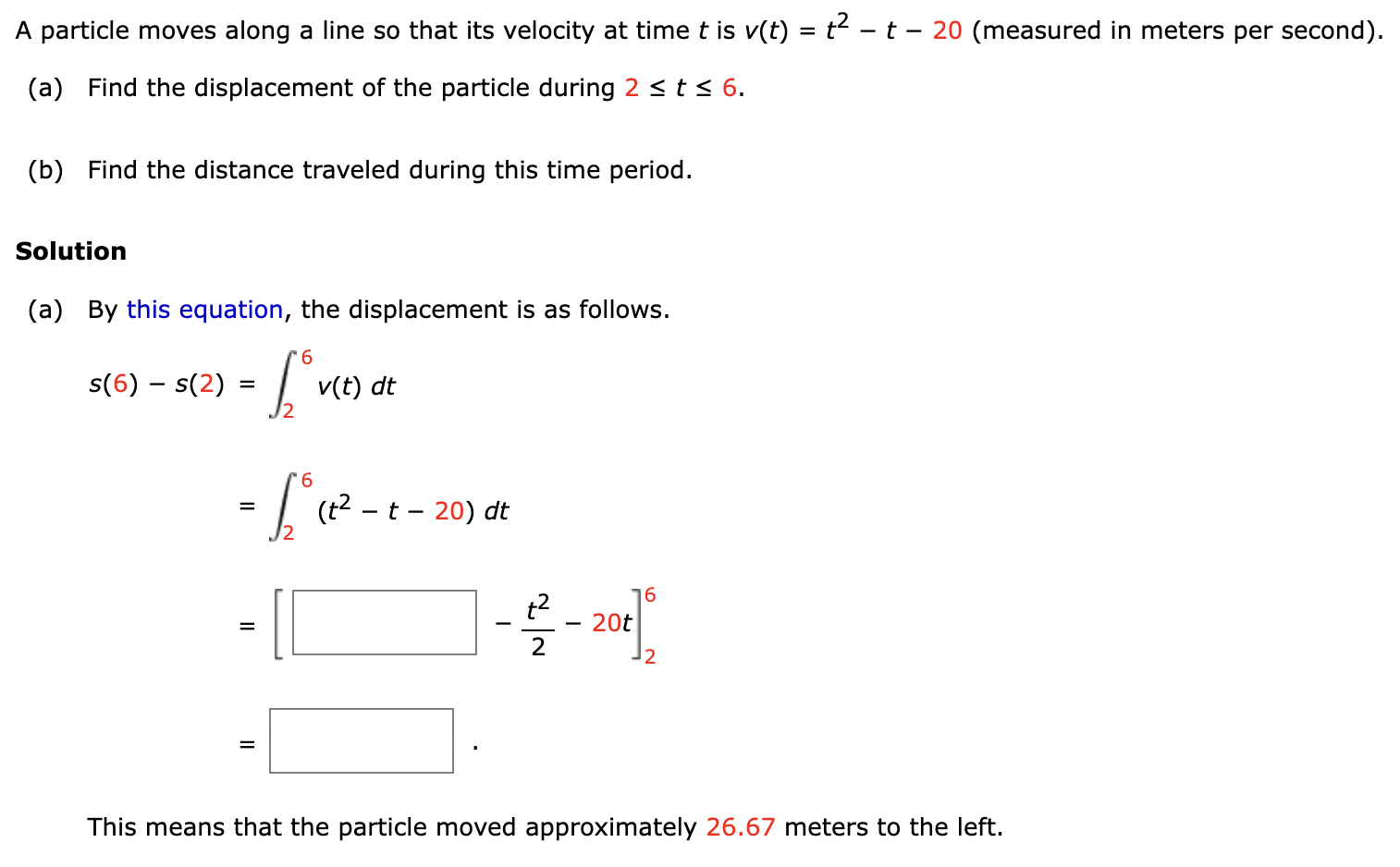 Solved A particle moves along a line so that its velocity at | Chegg.com
