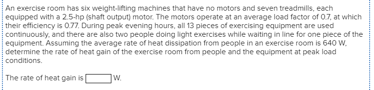 Solved An exercise room has six weight-lifting machines that | Chegg.com