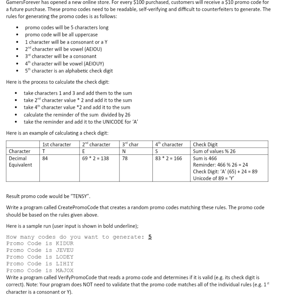 Solved Here are two separate sample runs (user input shown | Chegg.com