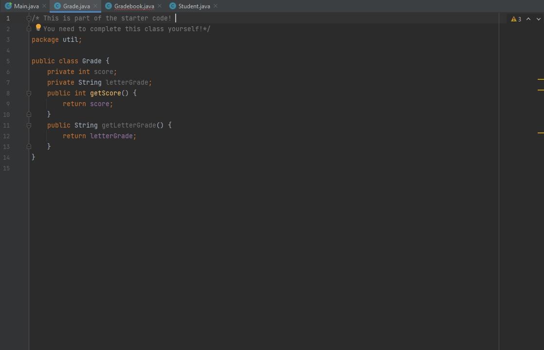 Solved JAVA PROGRAMMING For this programming assignment, you | Chegg.com