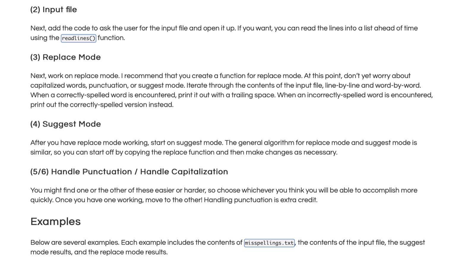 Solved CSc 110 - Spell Check ROUGH DRAFT? RUN SPELL CHECK | Chegg.com