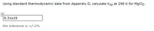 Solved Using standard thermodynamic data from Appendix D, | Chegg.com