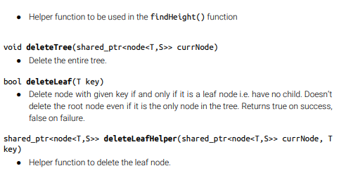 Solved PART 1 GENERAL TREES In this part you will be | Chegg.com