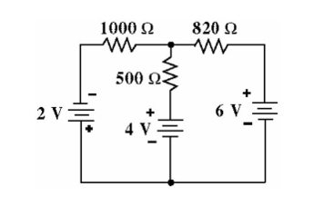 Solved For the circuit shown below, find the current in the | Chegg.com