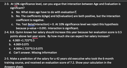 Solved Output 2 Summary Output Regression Statistics 