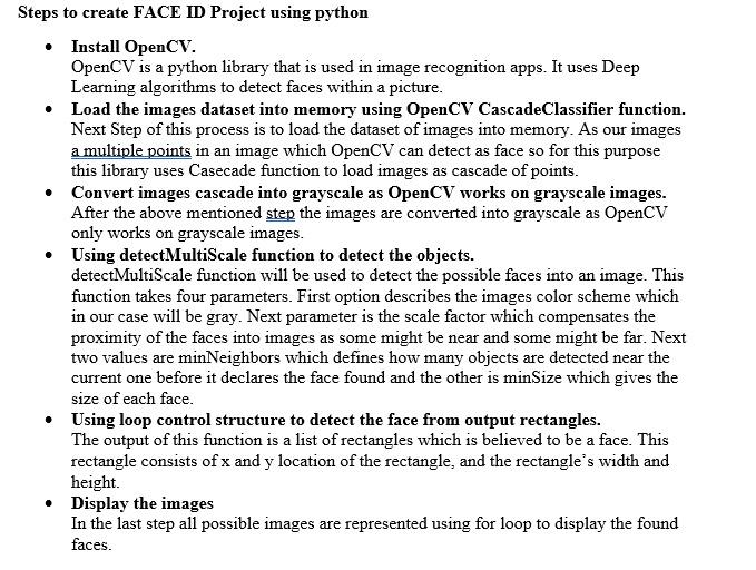 - Install OpenCV. OpenCV is a python library that is | Chegg.com