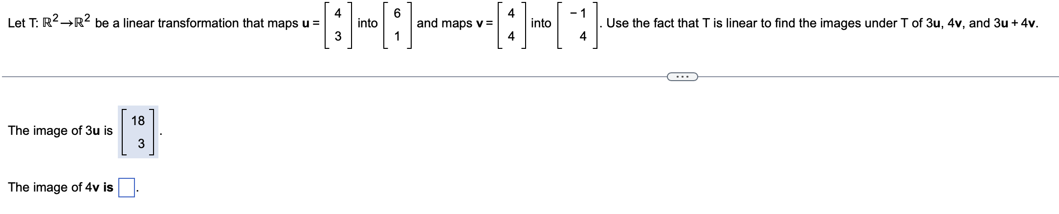 Solved Find all x in R4 that are mapped into the zero vector | Chegg.com