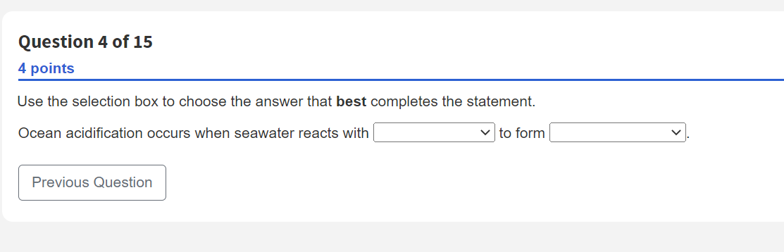 Solved Use the selection boxes to evaluate (True/False) the | Chegg.com
