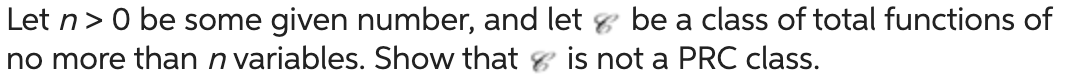 Solved Let n>0 be some given number, and let 8 be a class of | Chegg.com