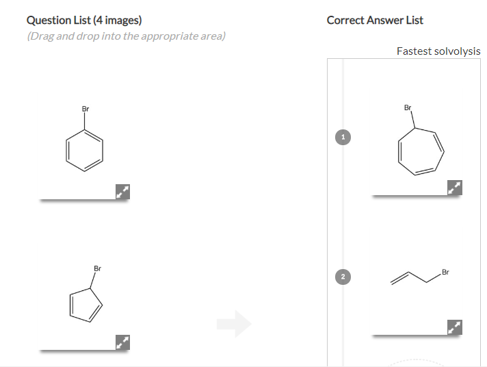 Solved Arrange The Following Molecules In Order Of