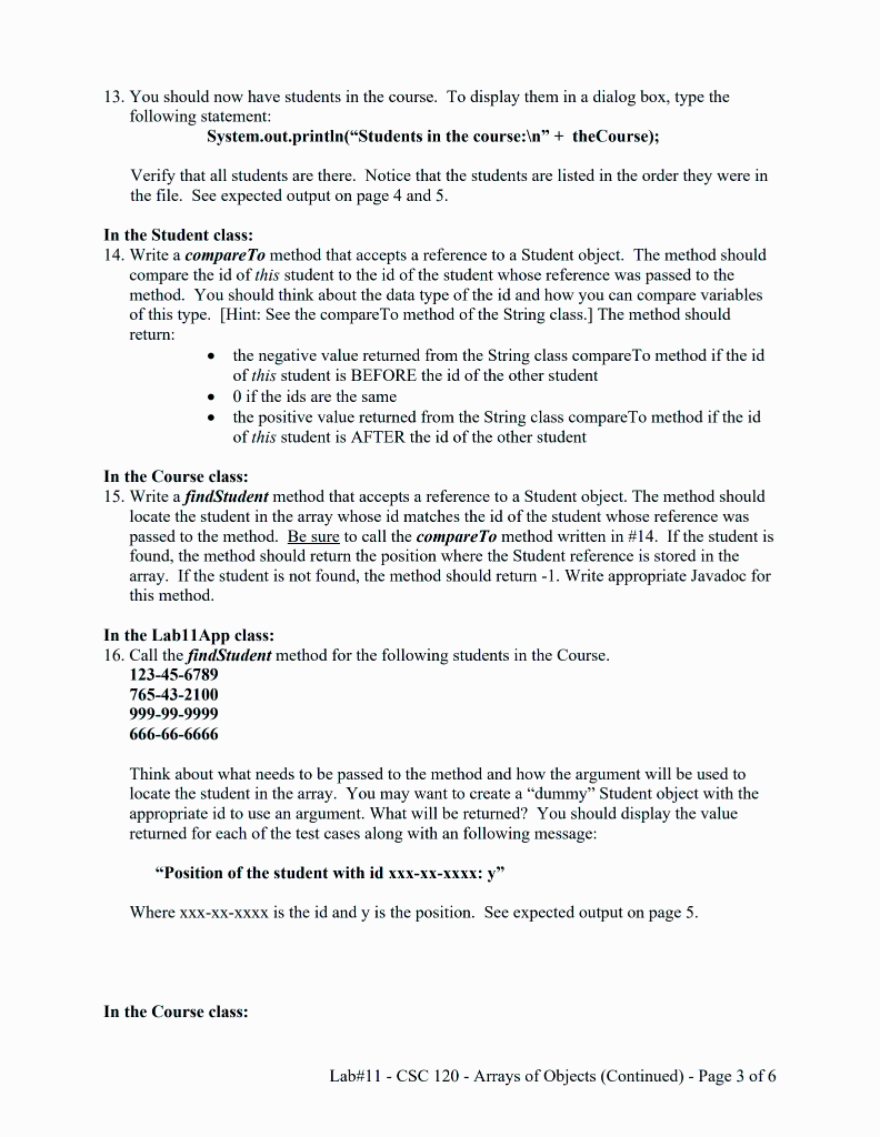 Solved Write syntactically correct Java statements to | Chegg.com