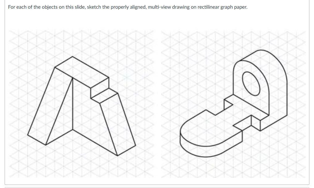 Solved For each of the objects on this slide, sketch the | Chegg.com