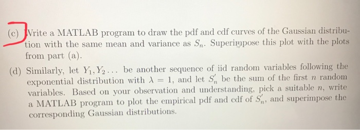 Solved 3. Central Limit Theorem Let X1,X2 be a sequence of | Chegg.com