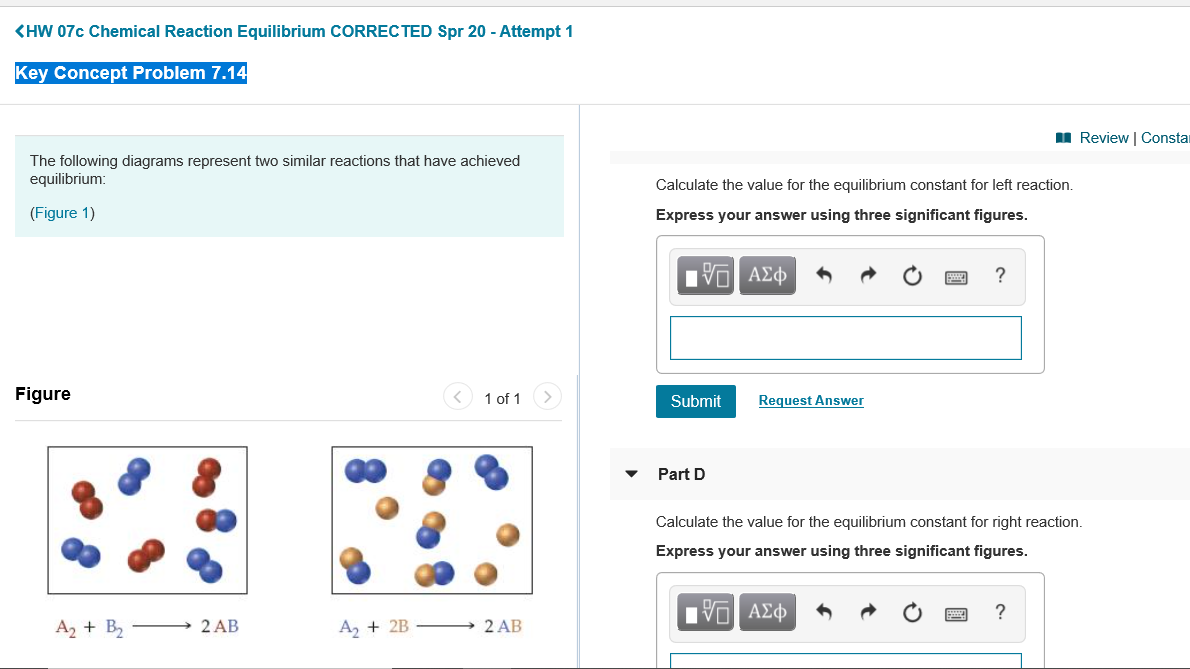 Solved Submit Request Answer Part D Calculate the value for | Chegg.com