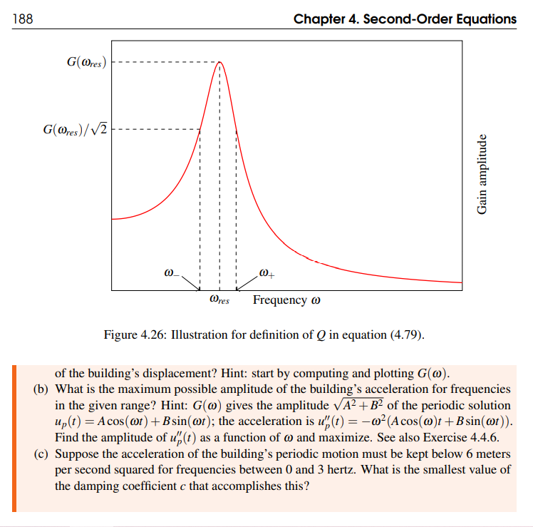 m = Exercise 4.4.8 A single-story building is modeled | Chegg.com