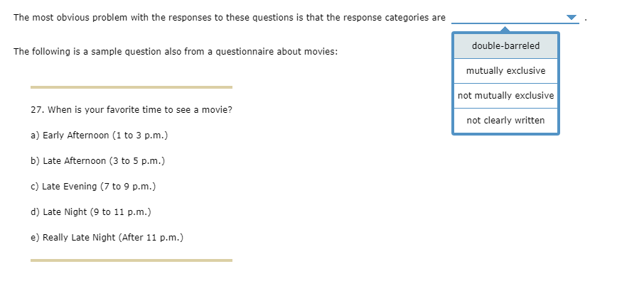 Solved 2. Question construction-Part 1 One of the first | Chegg.com