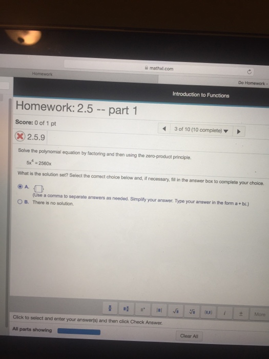 Solved 슬 mathxl.com Homework Do Homework Introduction to | Chegg.com