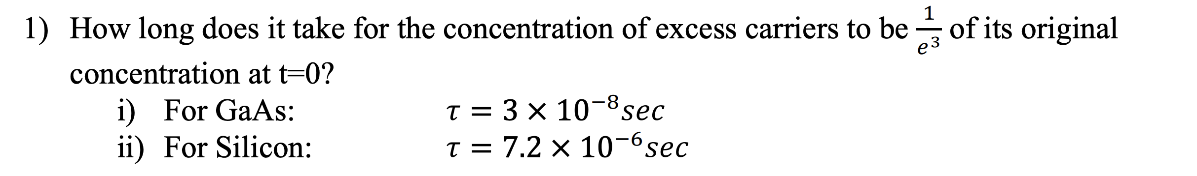 Solved 1) How long does it take for the concentration of | Chegg.com