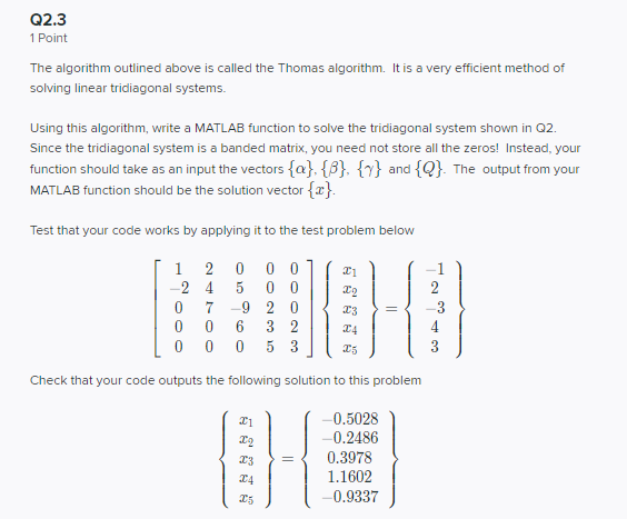 Solved Q1 Boundary Value Problem 3 Points You are required | Chegg.com